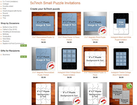 Make your own Puzzle Invites - Tutorials
